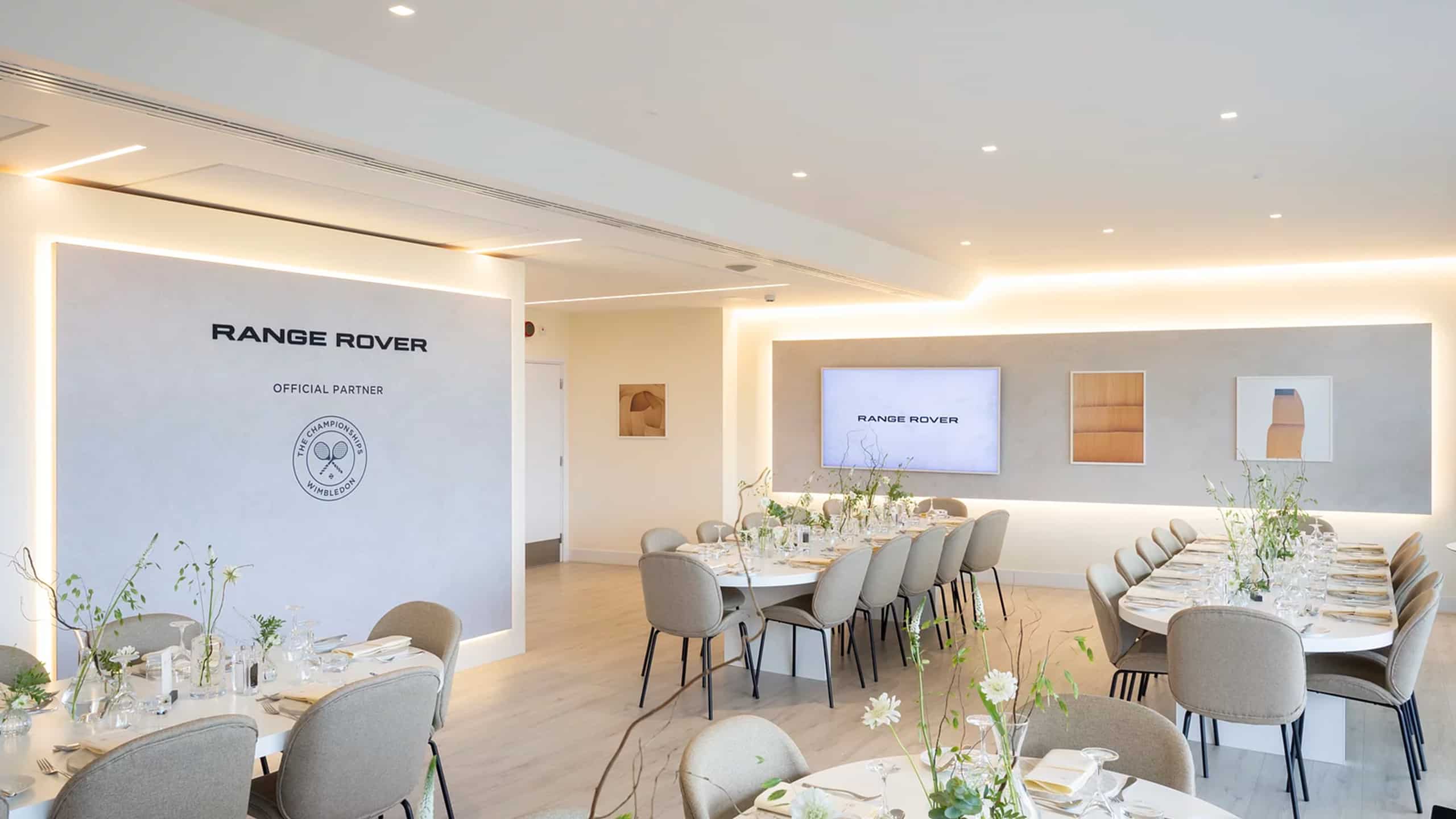 Range Rover partnerem Wimbledon | Land Rover